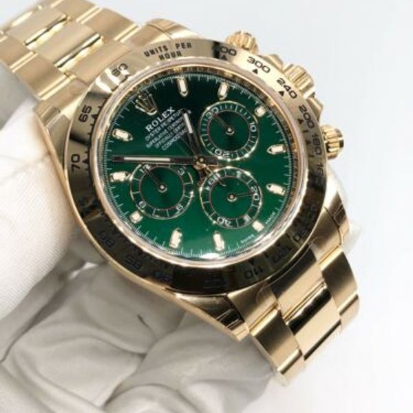 Rolex Daytona Green Dial 116508 2019 Stickers | WatchCharts Marketplace
