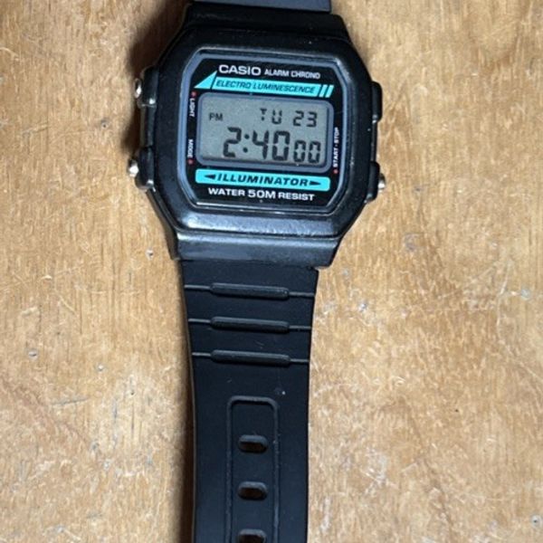 Casio Electro Luminescence 1572 W-86 Illuminator Digital Watch Working ...