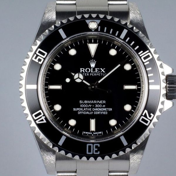 FS: 2012 Rolex Submariner Ref: 14060M 4 Line Dial with Box and Papers ...