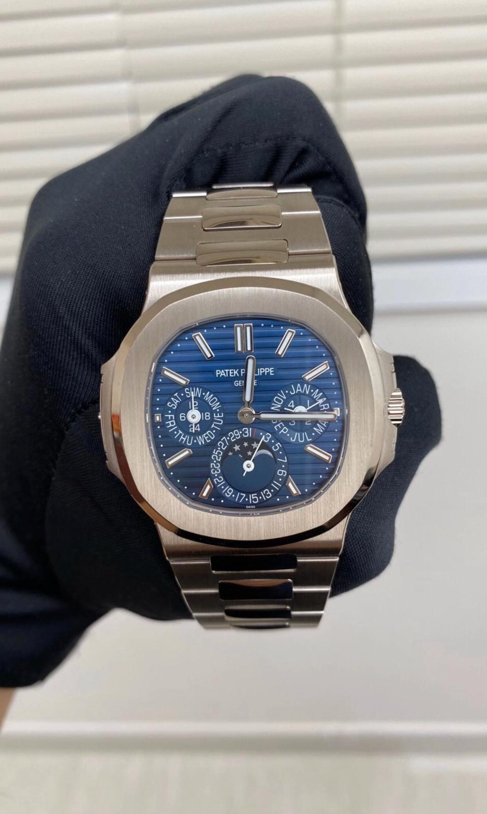 BNIB Patek Philippe Nautilus 5740/1G Perpetual Calendar | WatchCharts ...