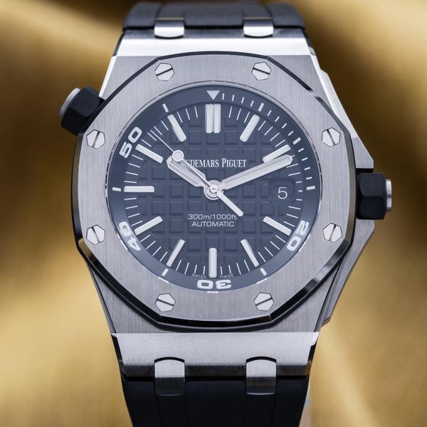 FSOT: Audemars Piguet Royal Oak Offshore Diver 42mm Black Dial AP ...
