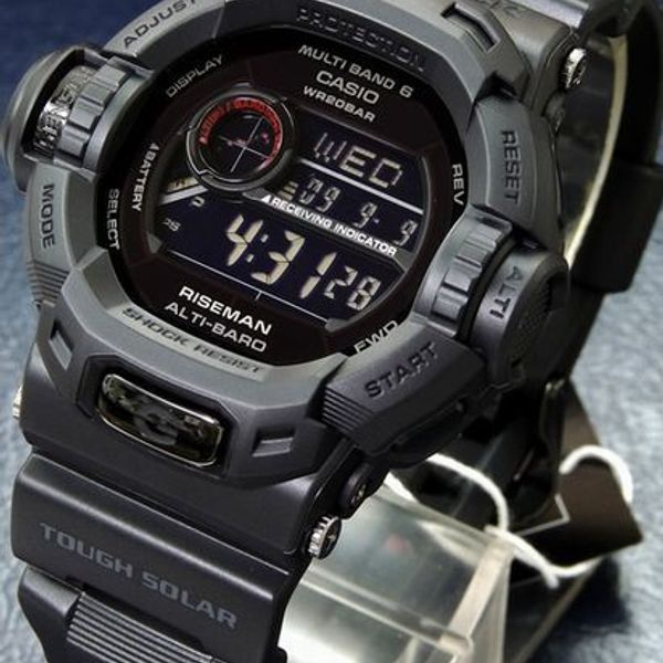 FS: Casio Riseman (Men in Mat Black) gw-9200mbj-1jf Japanese Release ...