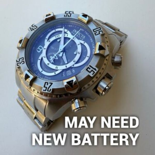 INVICTA SWISS MADE RESERVE EXCURSION MODEL 5524 BEAUTIFUL DIVER Read Please | WatchCharts ...