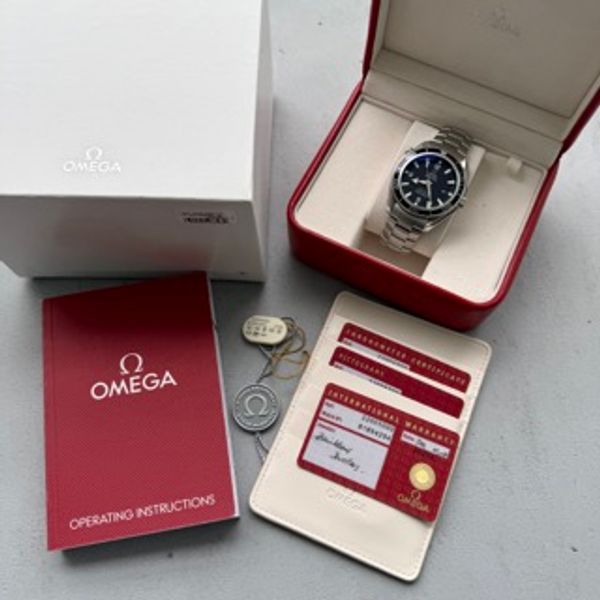 45.5mm Omega Seamaster Planet Ocean Stainless 22005000 – Box Papers ...