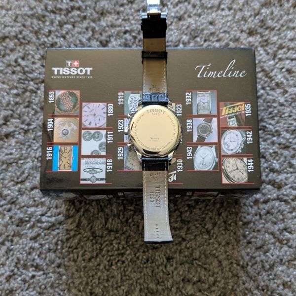 Tissot Chronograph T063617A Black Dial Quartz (Pre-Owned) | WatchCharts Marketplace