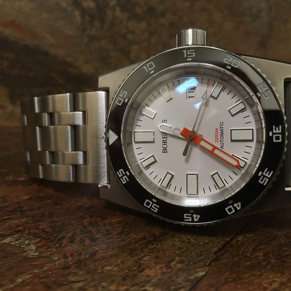 Borealis Scorpionfish White Dial | WatchCharts Marketplace