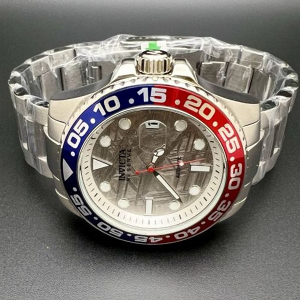 Invicta Reserve Pro Diver Meteorite Automatic Pepsi Cola 46mm Steel ...