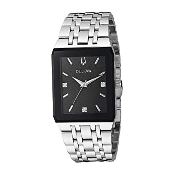 Bulova Watch Watch Men [Bulova Quadra --96D145 |] Steel | WatchCharts ...