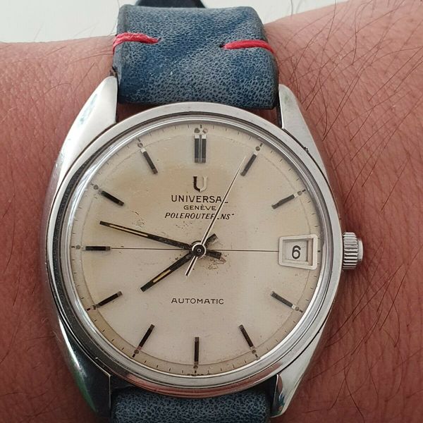 Universal Geneve Polerouter watch - Vintage - wristwatch - circa 35mm ...