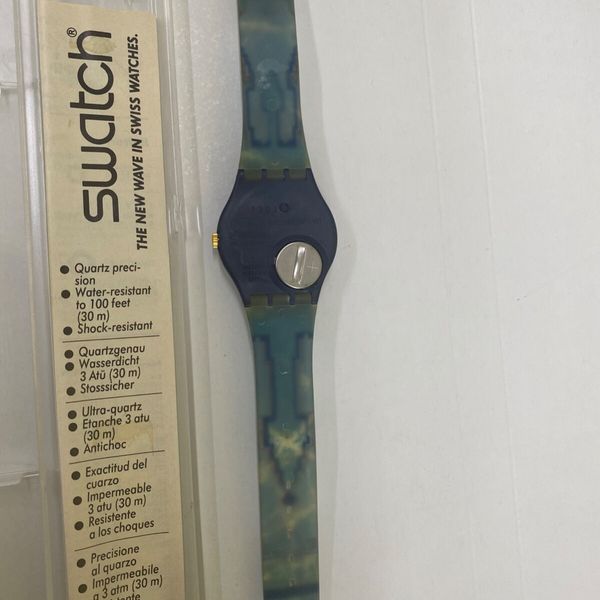 VINTAGE SWATCH WATCH - BLUE FLAMINGO | WatchCharts Marketplace