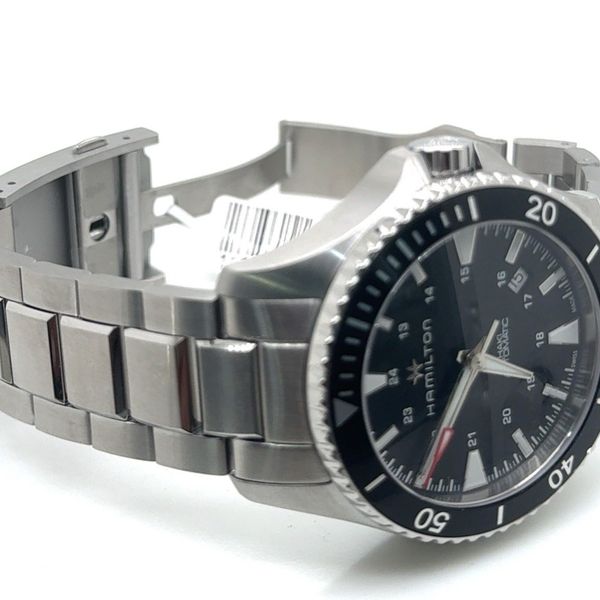 HAMILTON KAHKI NAVY SCUBA AUTOMATIC DIVE WATCH 40 MM 10 BAR/145 PSI ...