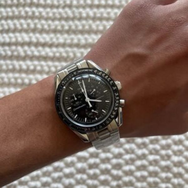 OMEGA MOONSWATCH METAL MOD - Mission to The Moon | WatchCharts Marketplace
