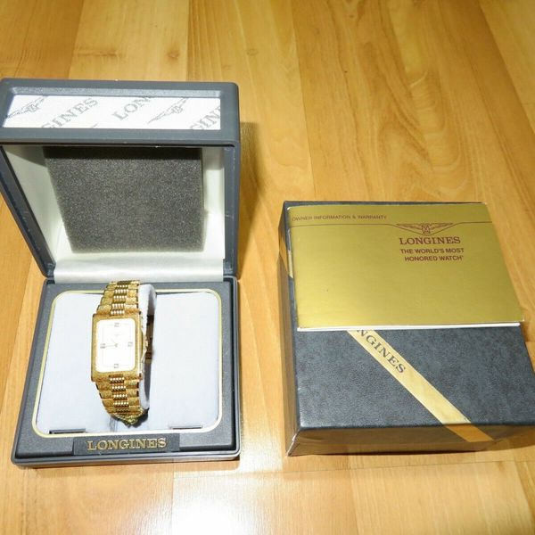 1984 Longines Watch Gold Medal. NEW !!! | WatchCharts Marketplace