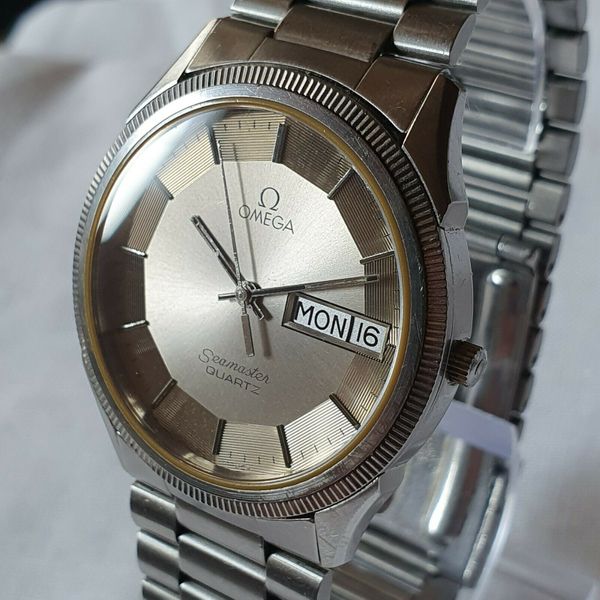 Vintage Omega Seamaster Pie Pan Quartz Cal.1425 Men's Watch Superb ...