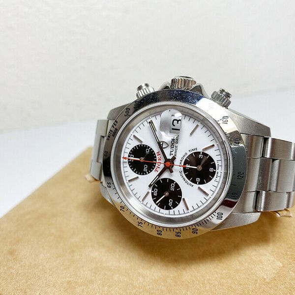 Tudor Tiger Woods Chronograph made by Rolex box/papers ref 79280 ...