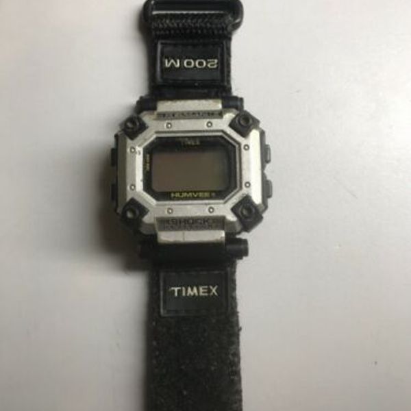 VINTAGE TIMEX HUMVEE DIGITAL WATCH, AS IS, NEEDS BATTERY (cbs ...