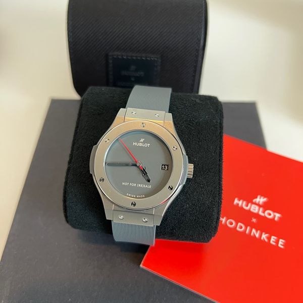 Hublot Classic Fusion Titanium Limited Edition for Hodinkee ...