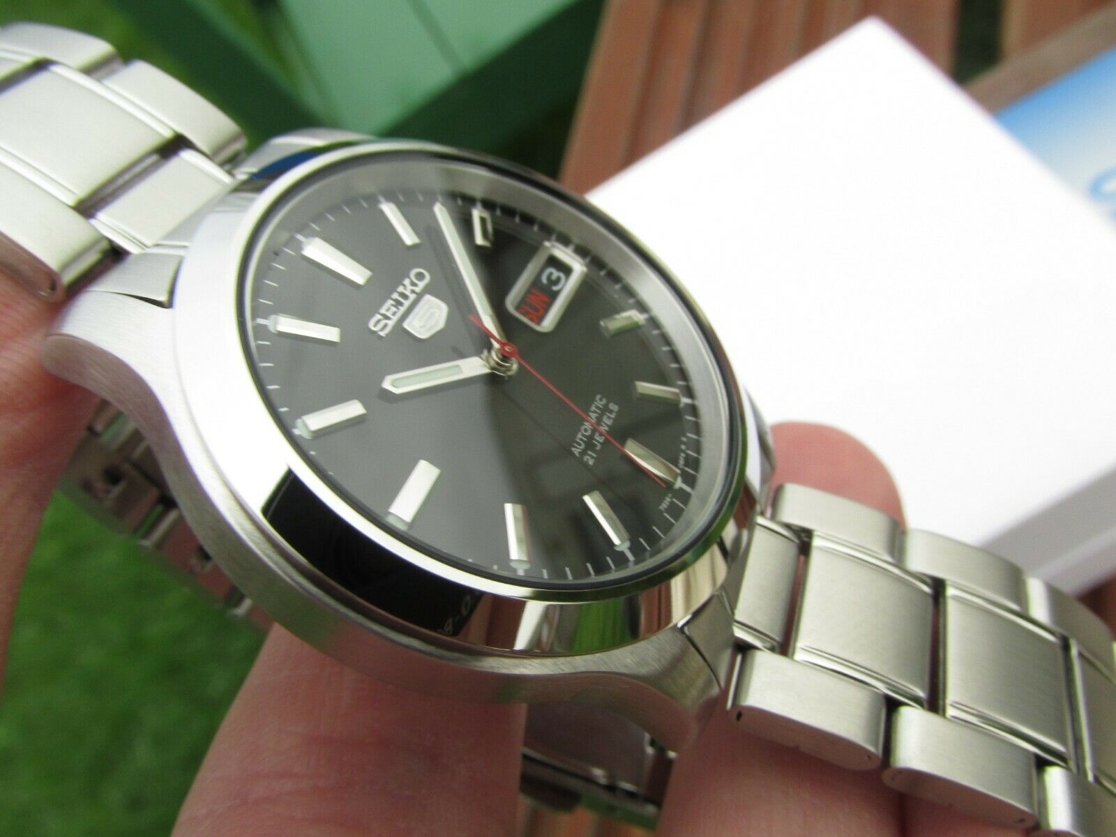 Superb SEIKO 5 automatic SNK795K1 Brand new mint in box | WatchCharts ...