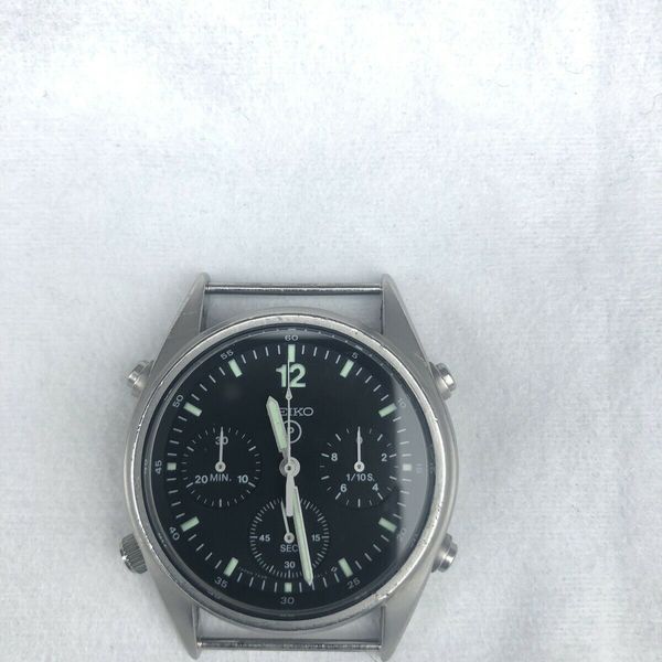 Seiko Gen 1 RAF Pilot/Aircrew 7A28-7120 Chronograph Wristwatch ...