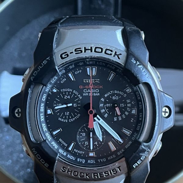 Casio G-Shock Watch GS-1100 GIEZ Tough Solar Multiband 5 Model 4777 ...