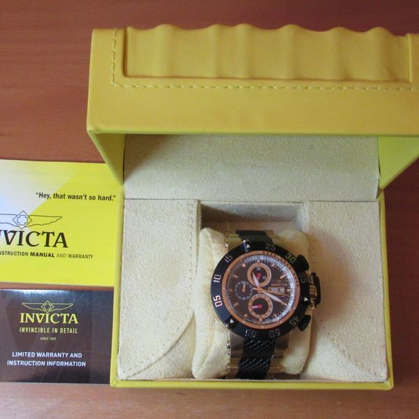 INVICTA 4564 50MM SUBAQUA NOMA III 7750 AUTOMATIC CHRONOGRAPH WATCH IN ...