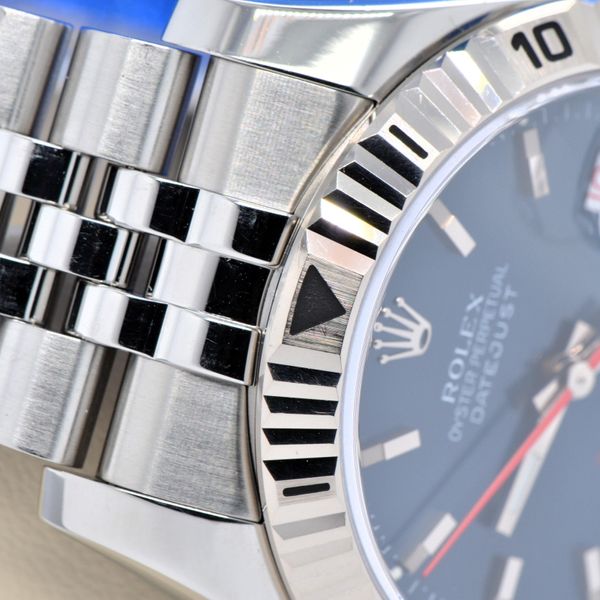 [WTS] 2007 Discontinued Rolex Datejust Turn-o-Graph Blue Dial 116264 ...