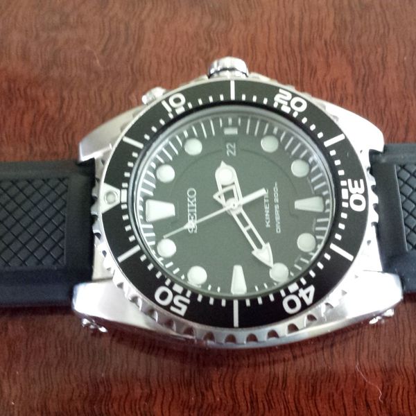 FS: SKA371 Seiko BFK on Hirsch rubber strap | WatchCharts Marketplace