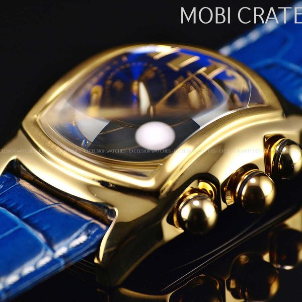 Rare 1st Gen. Invicta Men's Lupah Swiss ETA Quartz Chronograph Air Blue ...