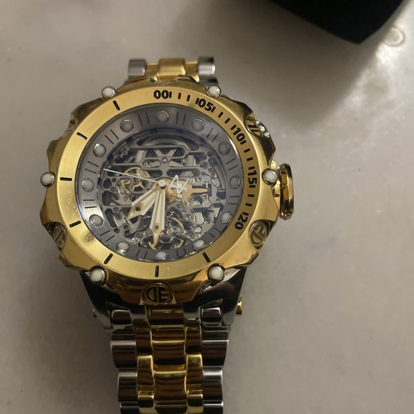 Invicta Reserve Venom Shutter Automatic Men's Watch w/Skeleton Dial ...