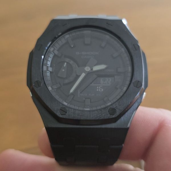 Custom Casio G-Shock GA-2100, CasiOak, 'Night Edition' - Brand New ...
