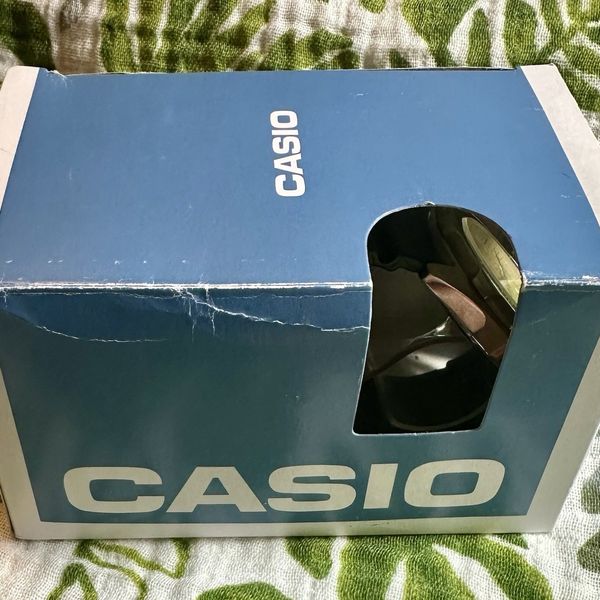 Casio Arnie Watch Gold Dial Ana-Digi AMW-320D Alarm/Chrono BOX Nice ...