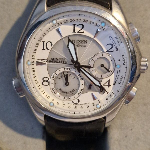 Citizen Menâ s Eco Drive Calibre 9000 Minute Repeater, Watch ...