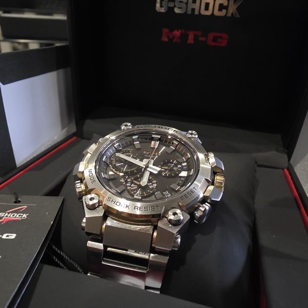 CASIO G-SHOCK MTG-B3000D-1A9JF Solar Radio Watch Bluetooth complete box ...