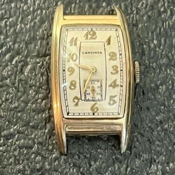 Vintage 1937 Longines Art Deco Watch 17 Jewels 10KGF Cal. 8L Works ...