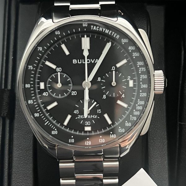 Bulova Lunar Pilot 96K111 43mm 262 kHz Quartz Movement | WatchCharts ...