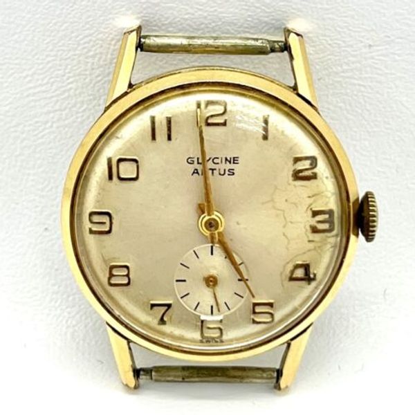 Vintage Glycine Altus Working Automatic 5031A Watch w/ Seconds Dial ...