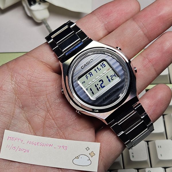 [WTS] Casio TRN-50SS (Casiotron 50th Anniversary) | WatchCharts Marketplace