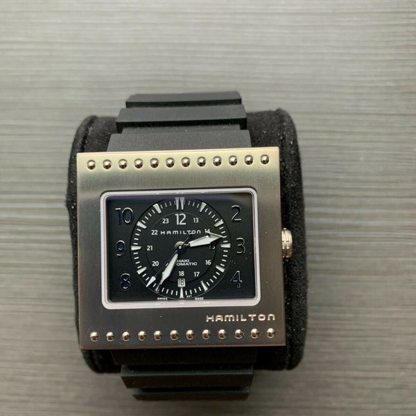 Hamilton Khaki Code Breaker All Titanium Automatic Men's Watch H795150 ...