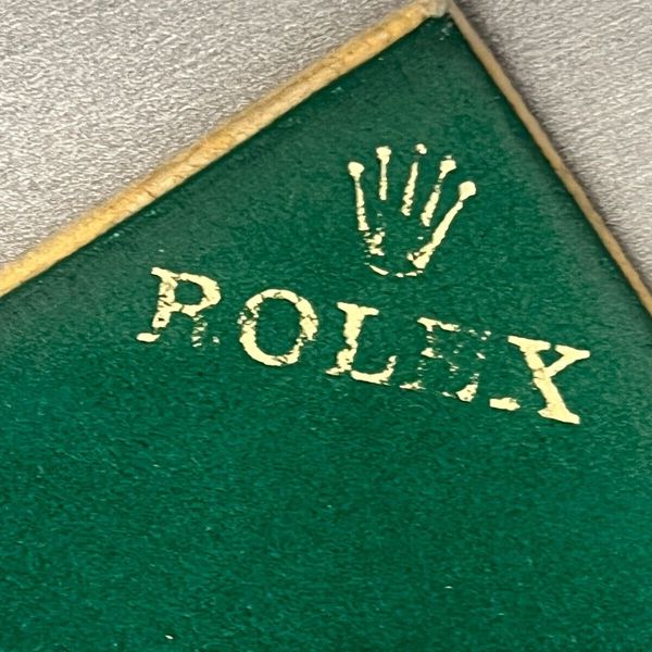 ORIGINAL VINTAGE ROLEX FOLDING DISPLAY PAD FOR ROLEX WATCHES ...