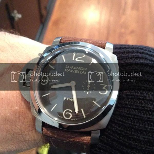 FS: PAM 368 lefty 8 day titanium, no box or papers $10k (JohnSim ...