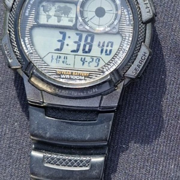 Casio Men's Digital Watch AE-1000W with 5 Alarm Features | WatchCharts ...