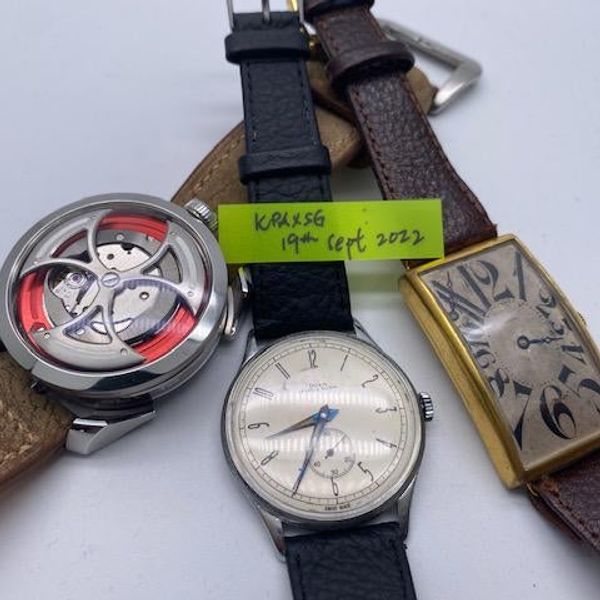 [WTS] 2 rare vintages Oversize Art Deco Doxa (40s) with blue hands and ...
