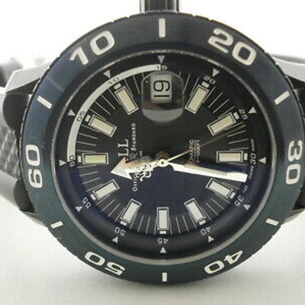 Ball Men's Fireman NECC DM3090A-P4J-BK 42mm 300m BLACK TITANIUM CARBIDE ...