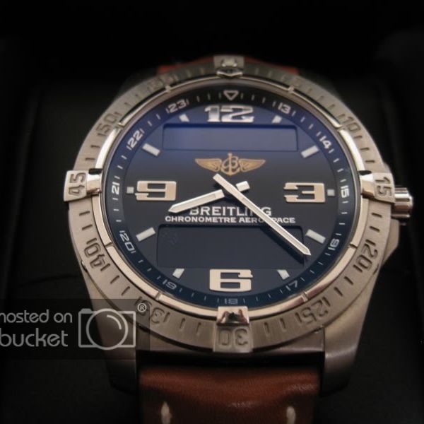 Breitling Aerospace Avantage , Toronto,Canada , Black Dial, Brown ...