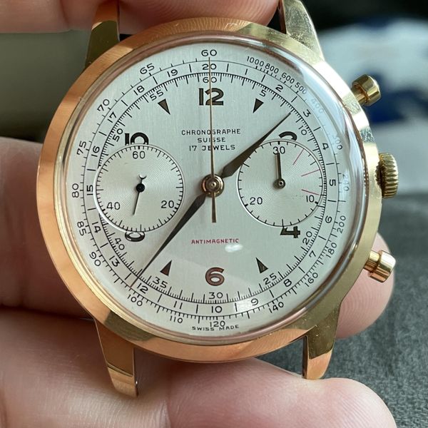 FS. NOS Chronograph Suisse, Landeron 148, 500 € | WatchCharts Marketplace