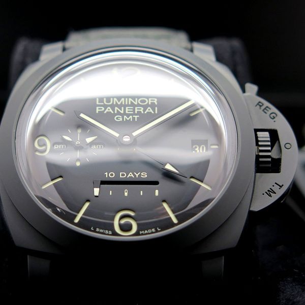 FS: Panerai PAM 335 1950 LUMINOR 10 DAYS GMT-CERAMIC CASE-M SERIES ...