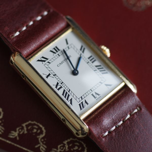 [WTS] Cartier Tank Louis Quartz solid gold mint condition 2.790€ obo ...