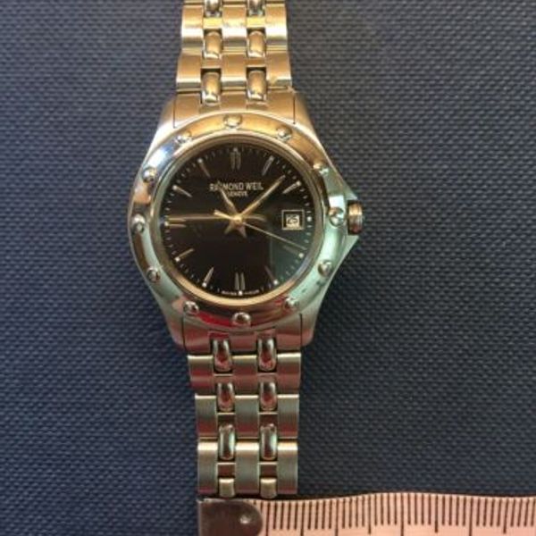 Raymond Weil Tango Collection 5390 Sapphire Crystal Stainless Steel ...