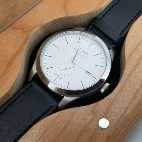 Timex American Documents 41mm Watch - White - TW2R82700US | WatchCharts ...