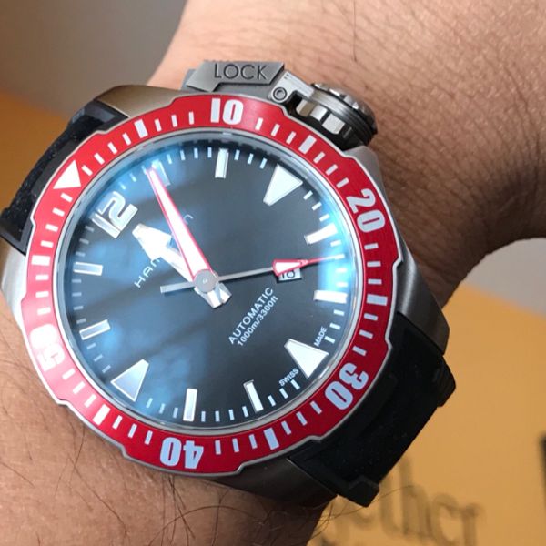 Hamilton Frogman Titanium 46mm | WatchCharts Marketplace
